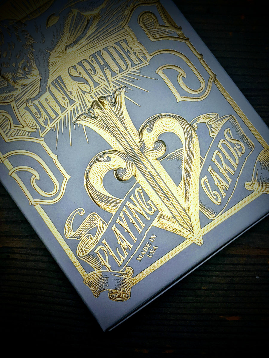 Split Spades - Metallic Gold – RK | Decks